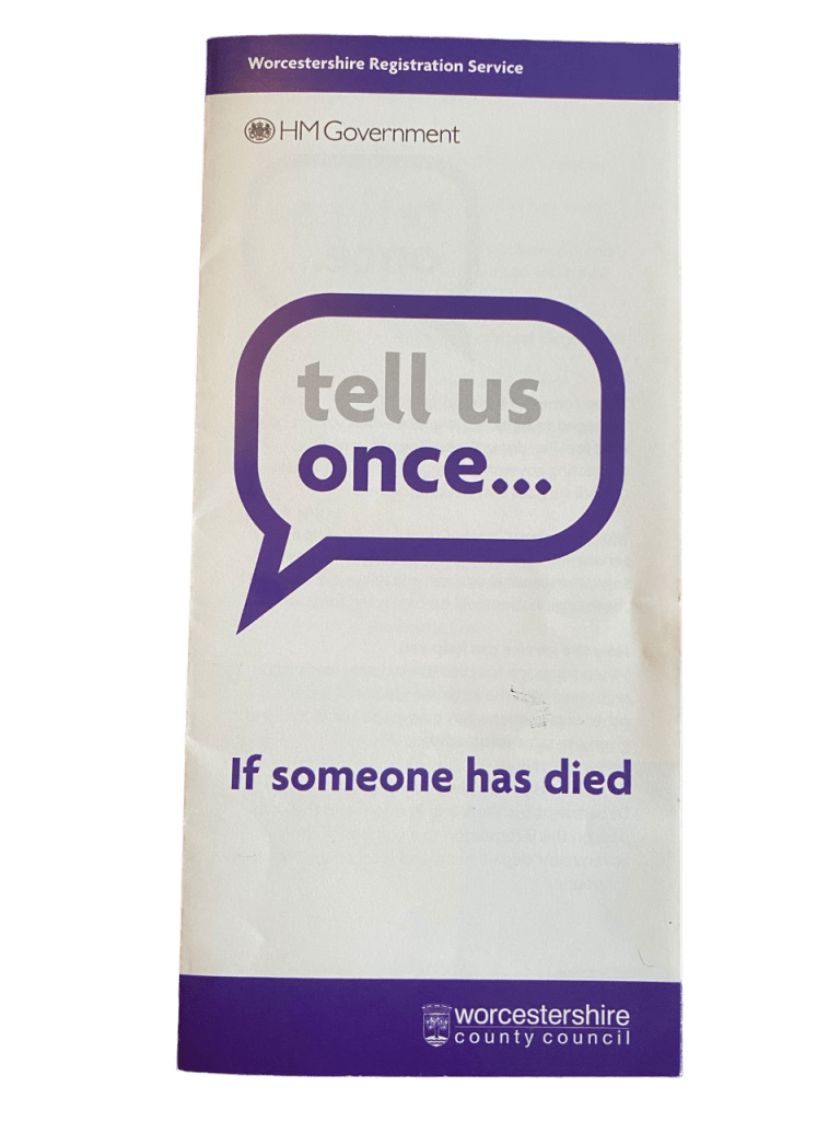 Worcestershire Death Registration - B.Ince Funeral Director
